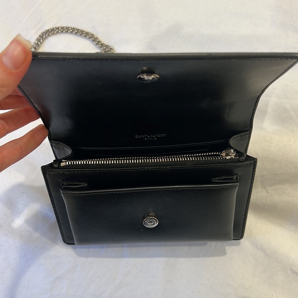 Ysl Mini Kate Black/Silver *Rare* - Gem